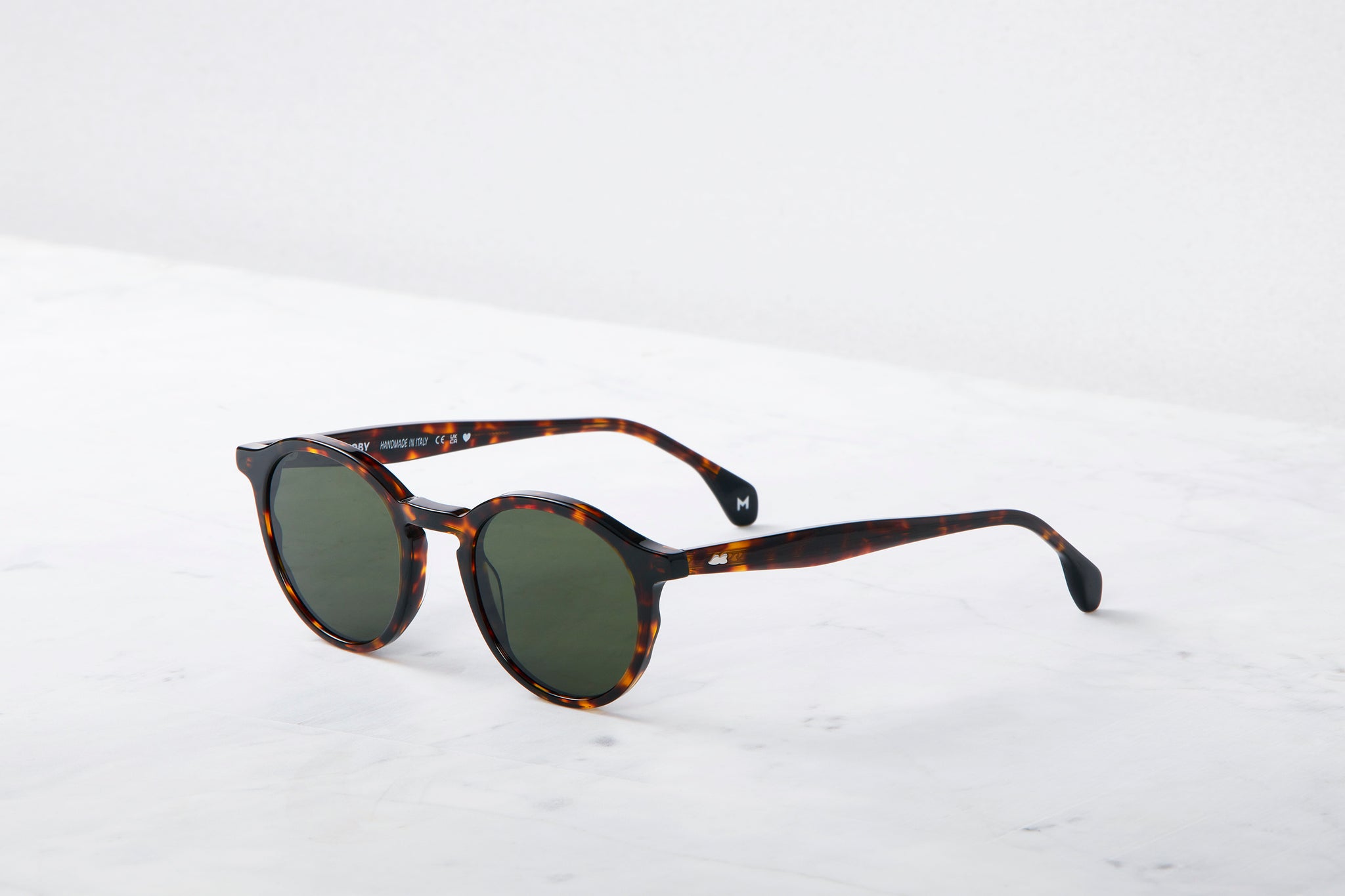 Dick Moby | Vancouver - Dark Yellow Tortoise - Sunglasses – DICK MOBY